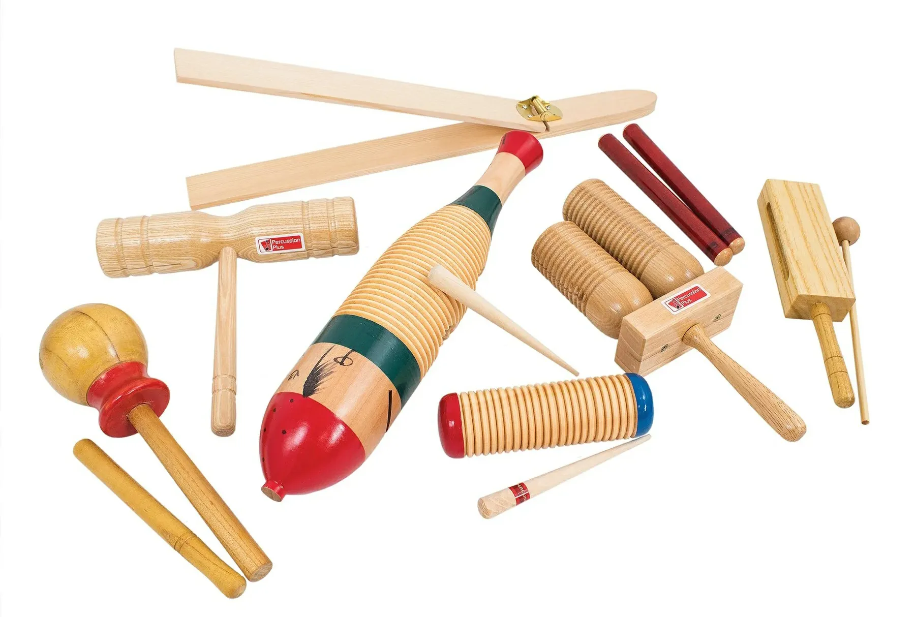 Percussion Workshop Wood Sounds Pack. Eight varied wooden percussion ...